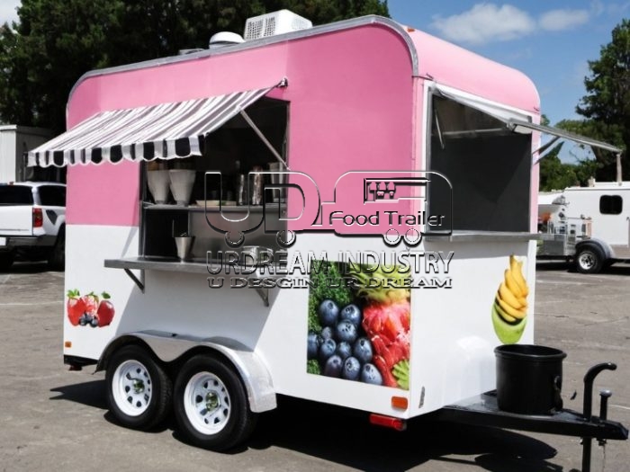 Smoothie Trailer: A mobile station for delicious iced drinks - UrDream